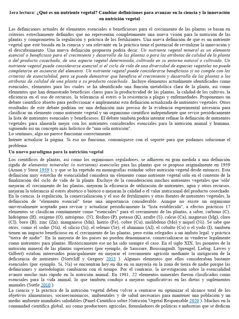 Lecturas Complementarias | PDF