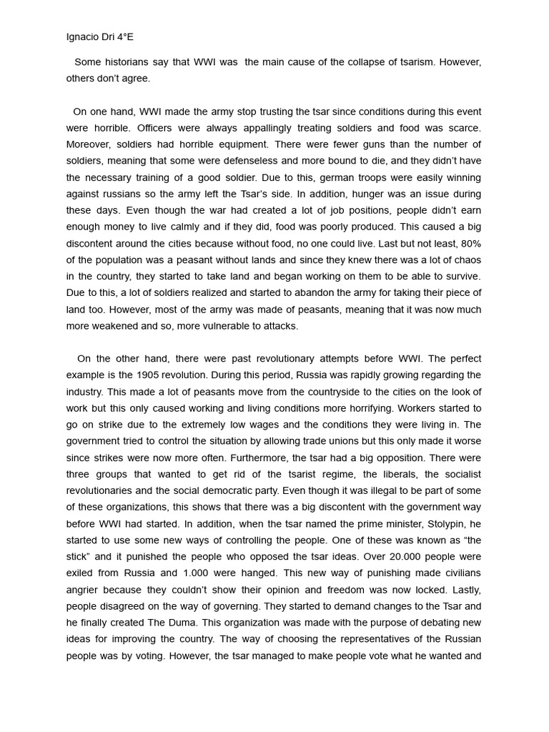 History Essay | PDF