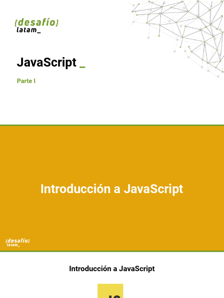 Apoyo Lectura - Javascript (Parte I) | PDF