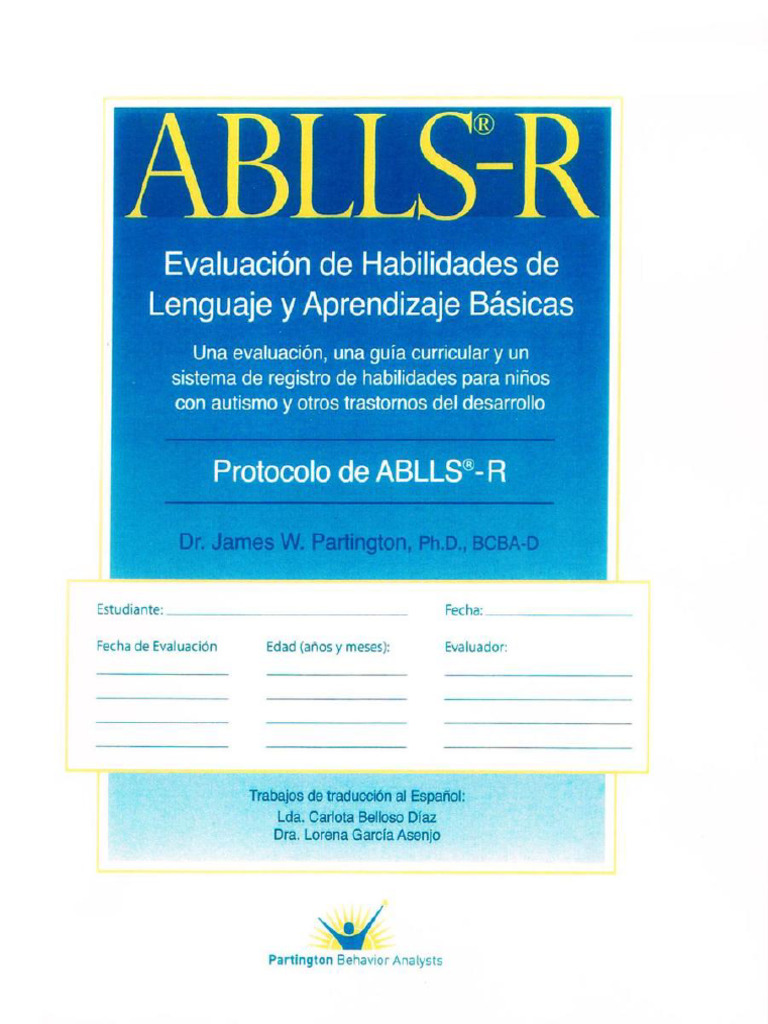 Ablls R Protocolo 5 PDF Free | PDF