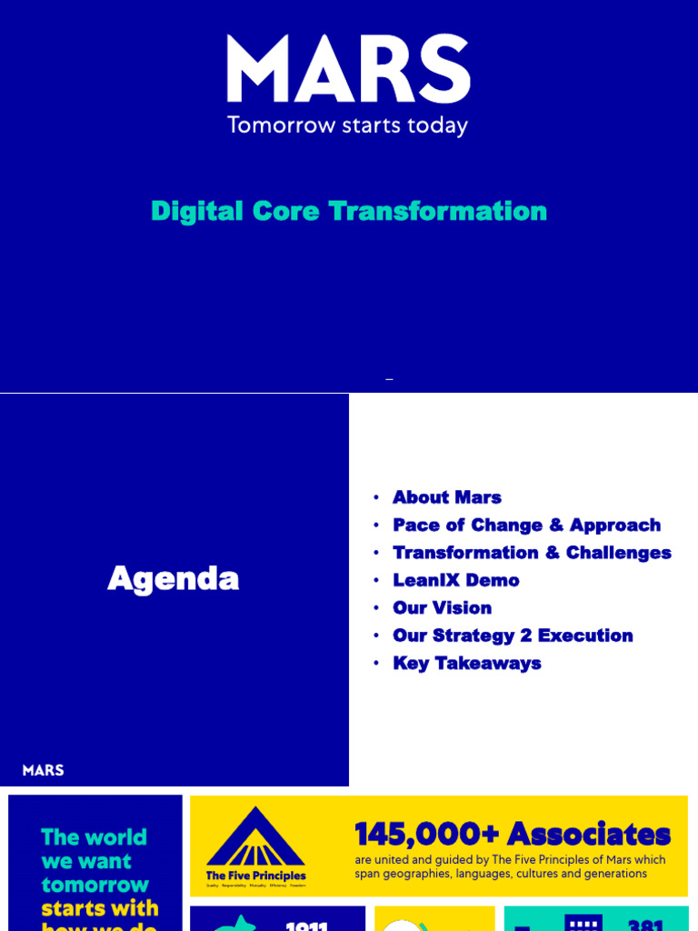 Mars Digital Transformation Journey 1719829236 | PDF