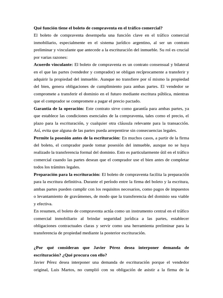 Foro Del tp3 Contratos | PDF | Propiedad | Derecho privado