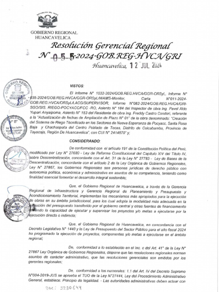 RGR - 055-2024-GOB - REG.HVCA-GRI ACTUALIZACION DE PLAZO 03.06.2024 Al ...