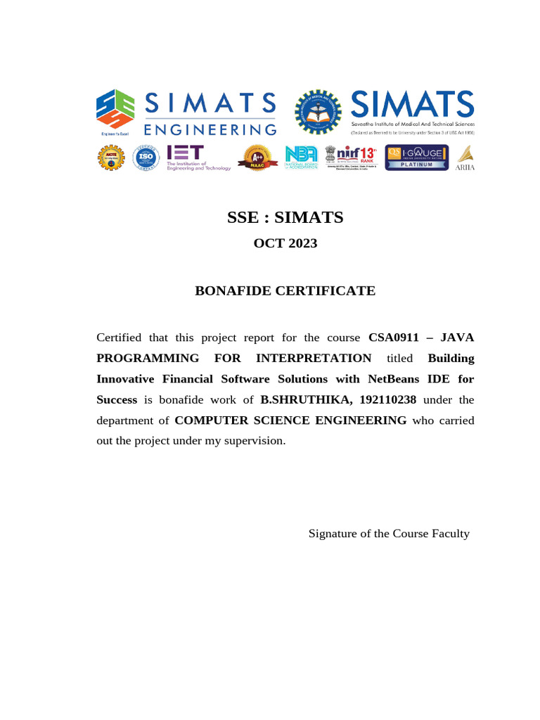 Acknowledgement Pdf
