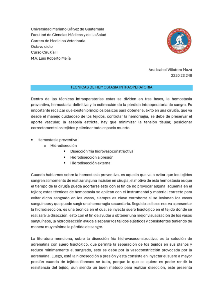 Tarea 2 - Ana Villatoro - 2220 23 248 | PDF