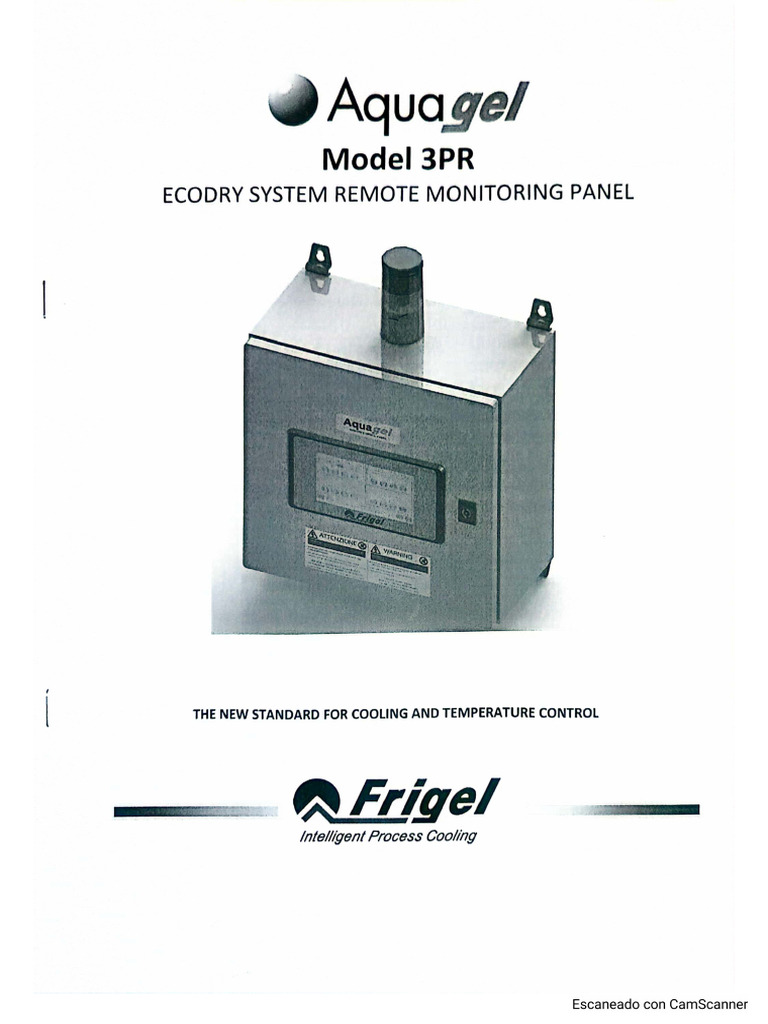 Ecodry System Remote Monitoring Panel | PDF