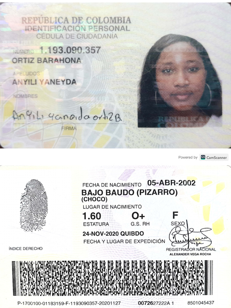 Cédula Anyili | PDF