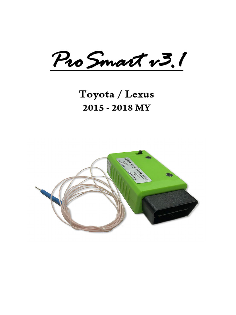 Prosmart 3.1 | PDF