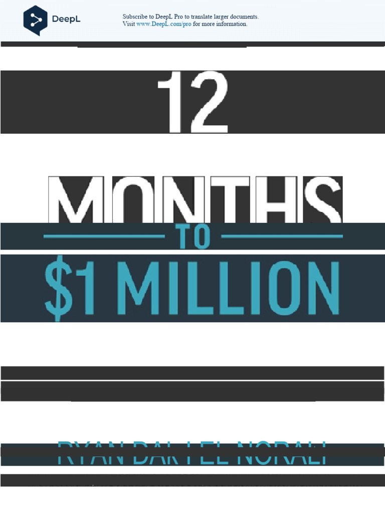 12 Months To 1 Million PDF 1 50 TR | PDF
