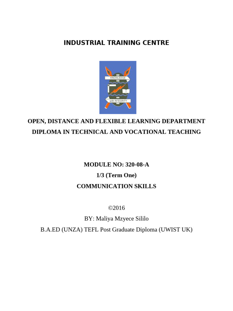 Communication Skills Module 1 | PDF