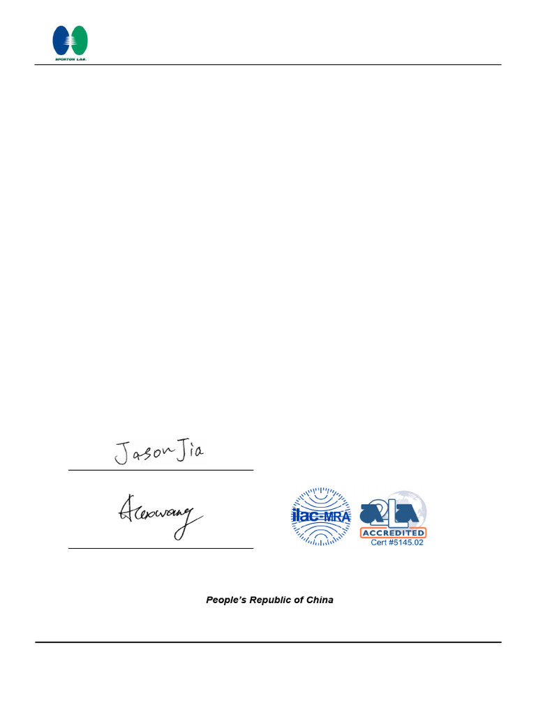 FCC RF Test Report for ZTE Z3353CA | PDF | Bandwidth (Signal Processing ...