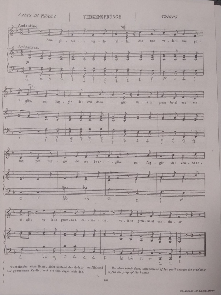 Vaccai Lezione II | PDF