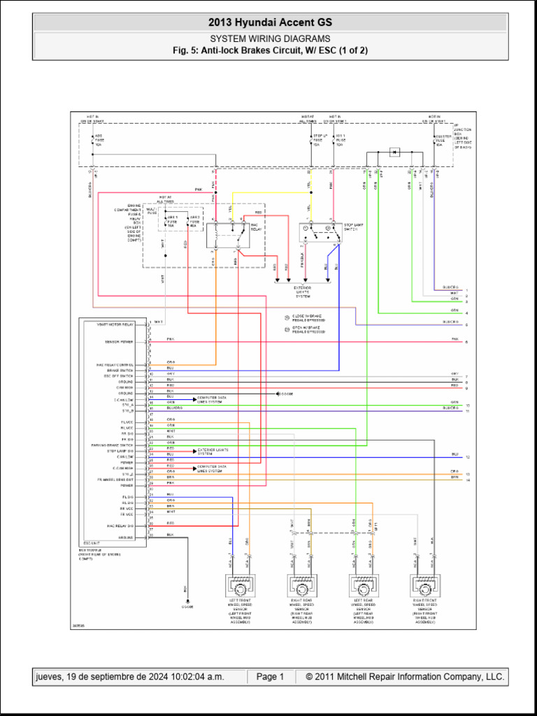 Hyundai Accent 2013 Abs 1 | PDF