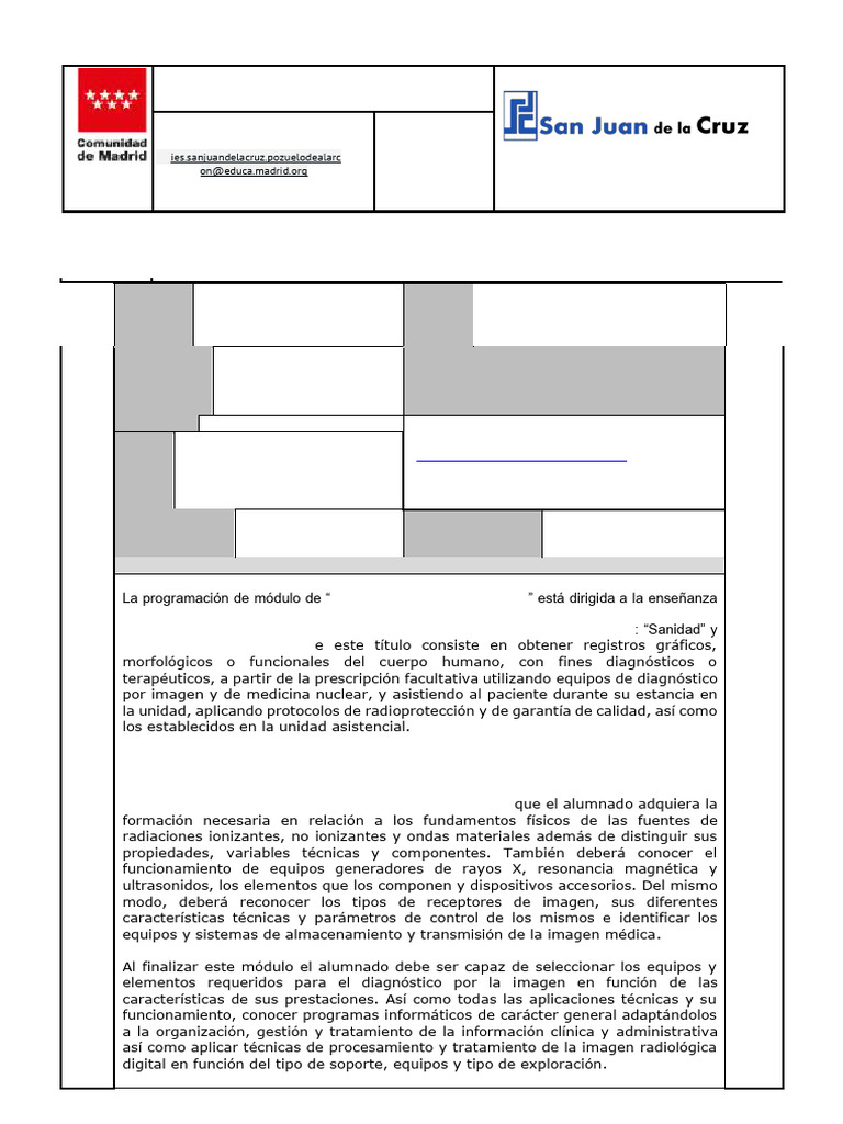 Guía Módulo Imagen Diagnóstica | PDF | Rayo X | Ciencia y matemáticas