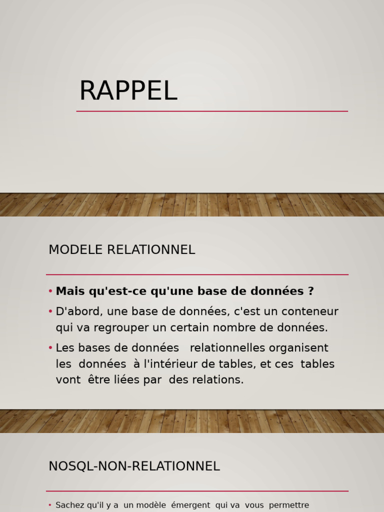 Admininstration Base de Donnee | PDF