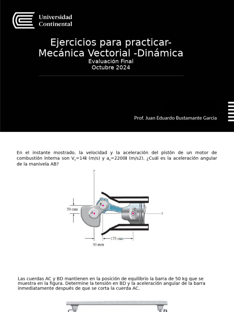 Ejercicios para Practica - Ev Final Oct 2024 | PDF