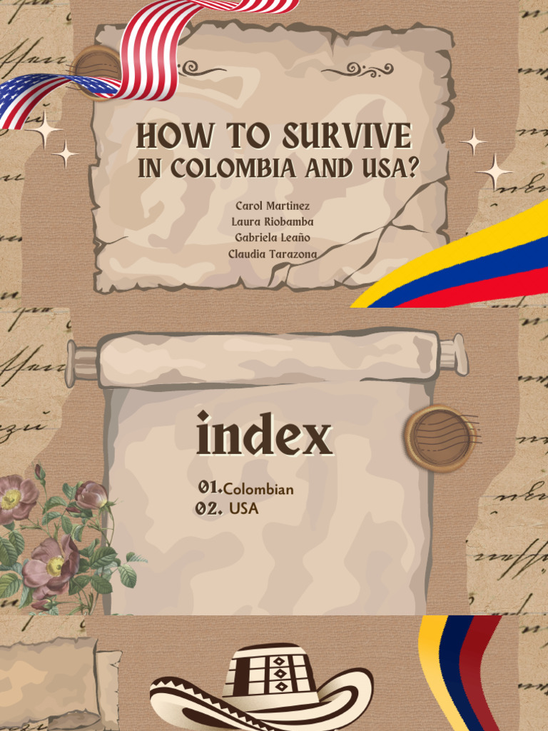 How To Survive in COL and USA | PDF