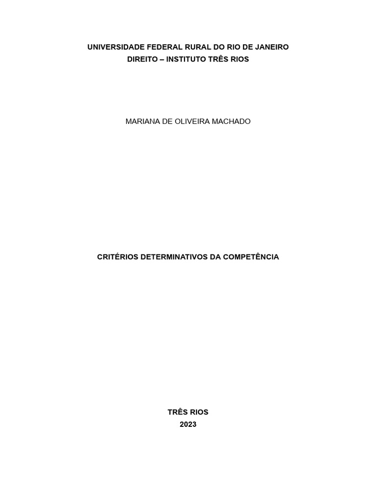Resumo TGP - Teoria Geral Do Processo | PDF