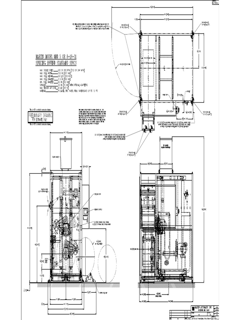 Rebobinador LRD Martin | PDF