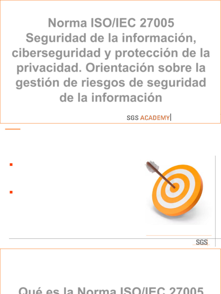 Material de Aprendizaje ISO 27005.2022 Seguridad de La Información ...