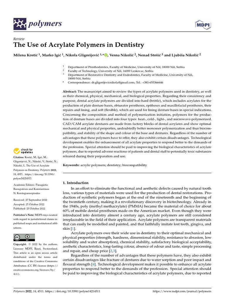 Polymers 14 04511 v2 | PDF