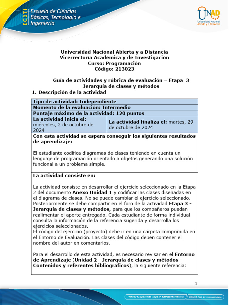 Guía de Actividades y Rúbrica de Evaluación - Unidad 2 - Etapa 3 ...