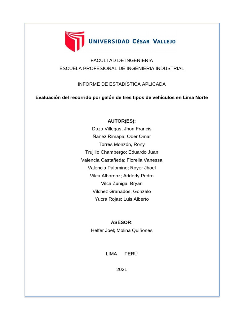 GUIA DE INFORME FINAL | PDF