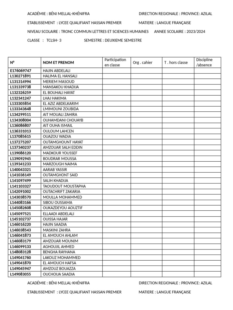Formulaire Note | PDF