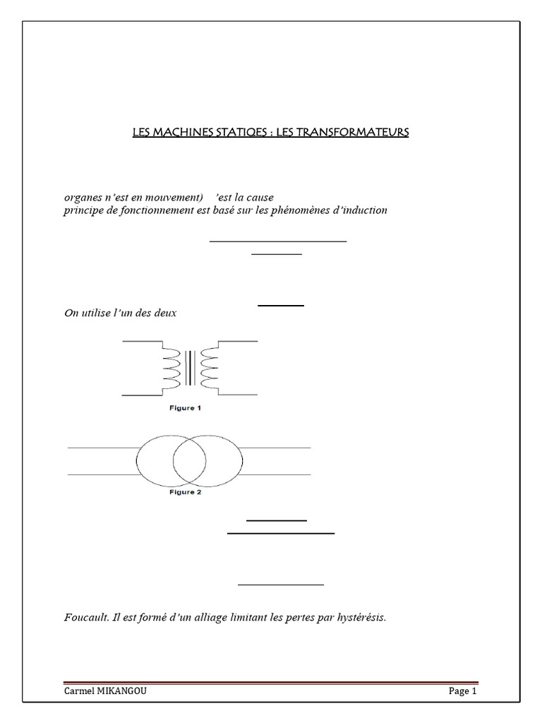 Le Transformateur | PDF