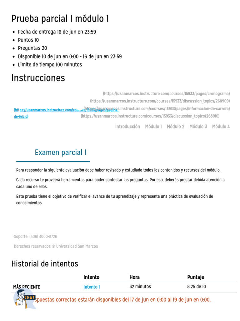 Prueba Parcial I Módulo 1 - BC14-24 LEGISLACION MERCANTIL 2-2024 G 2 - D | PDF