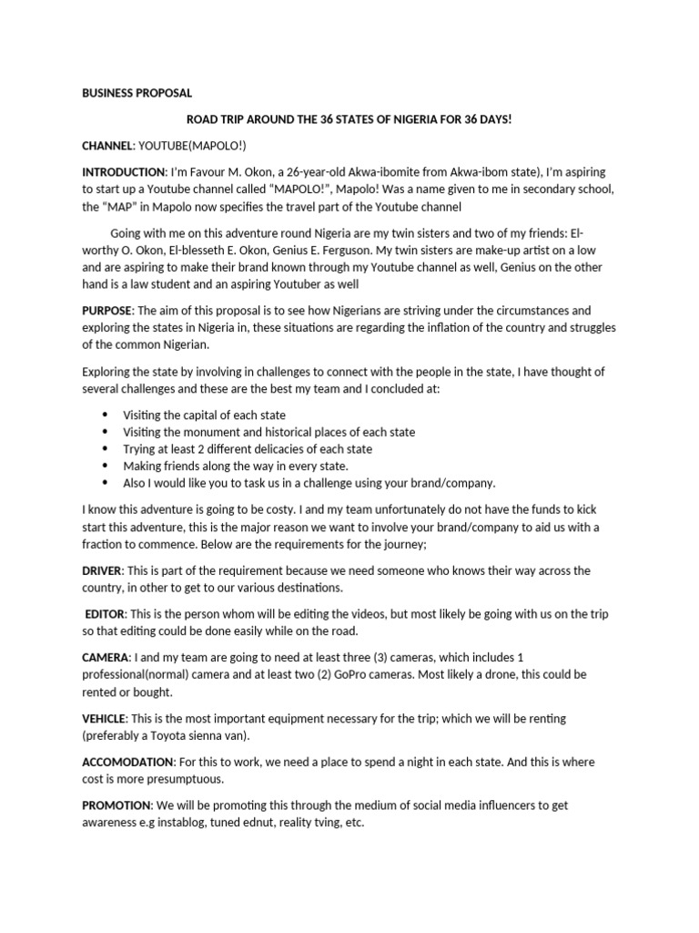 Business Proposal | PDF