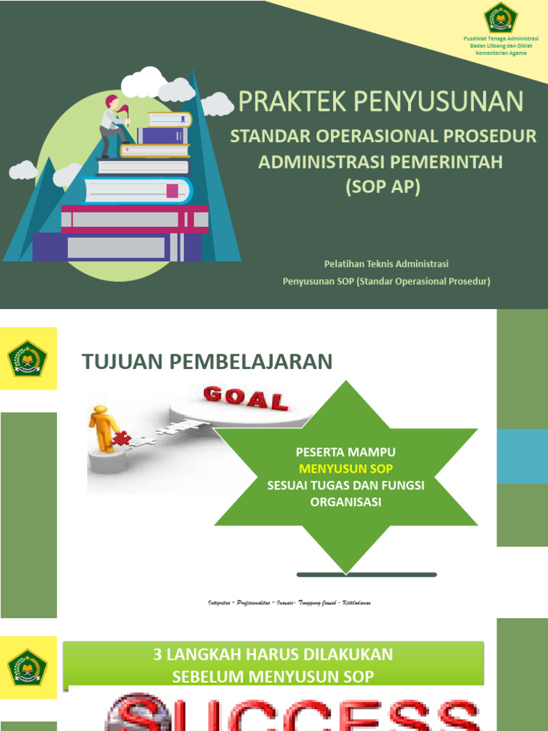 A. Materi Praktek Penyusunan SOP | PDF A. Materi Praktek Penyusunan SOP | PDF