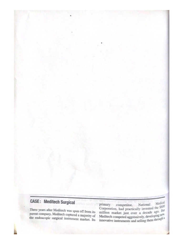 Meditech Case | PDF