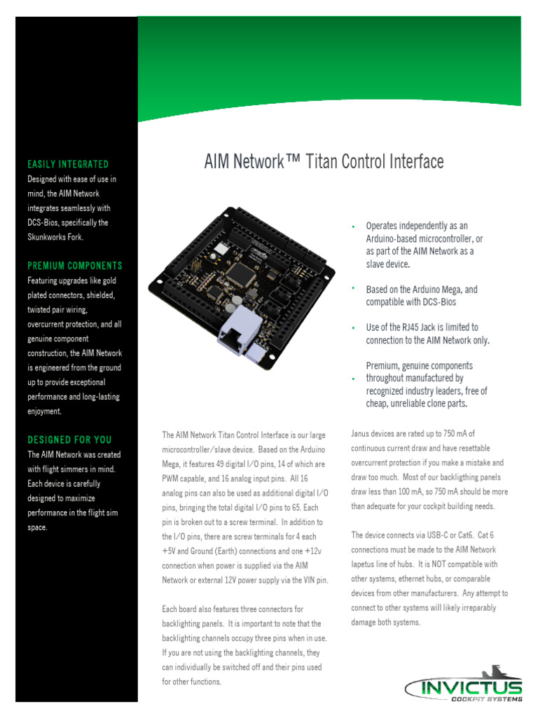 Titan_Datasheet | PDF