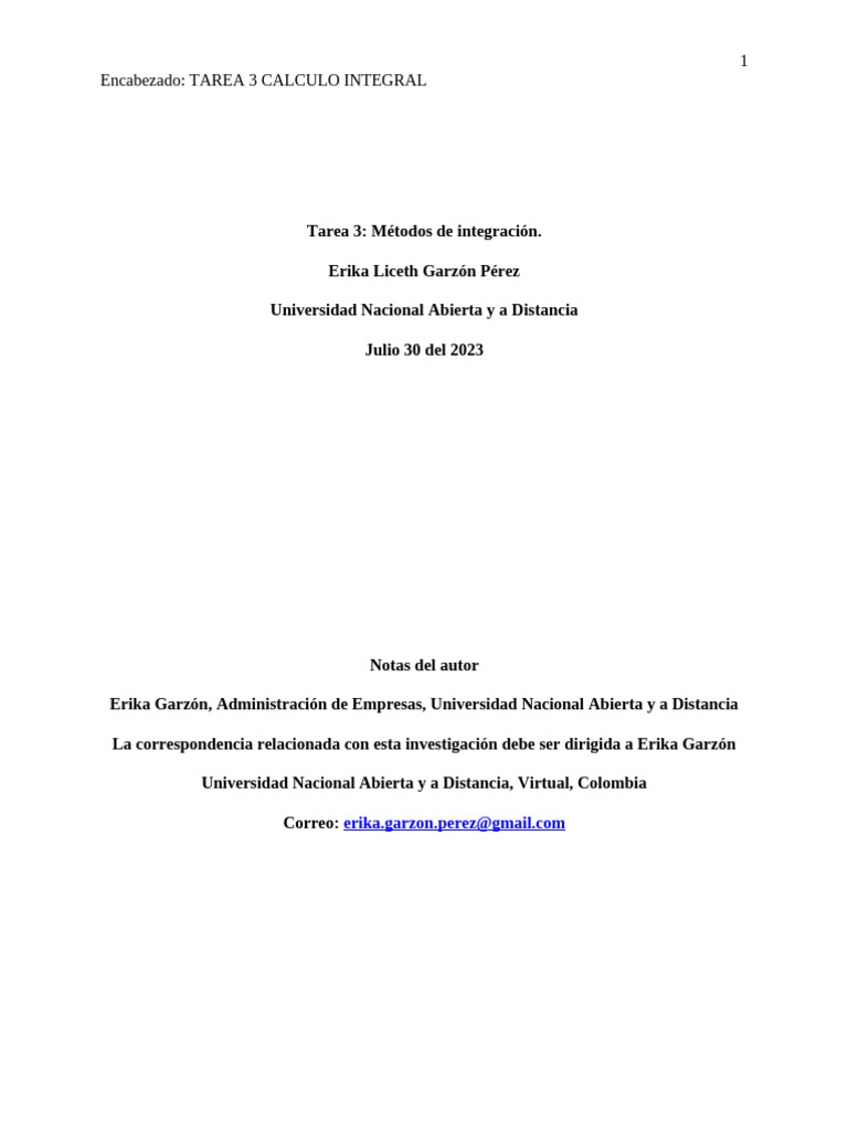 Tarea 3. Erika - Garzon | PDF