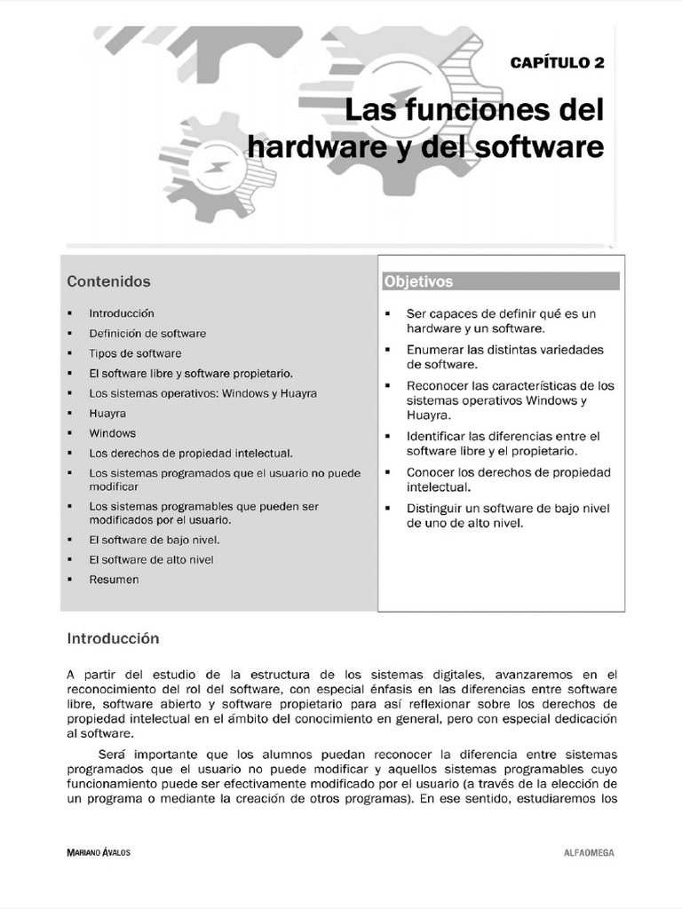 Hardware y Software | PDF