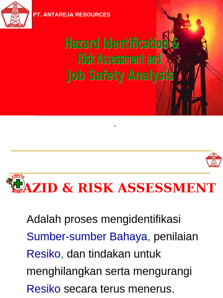 Risk Assessment & Jsa | PDF