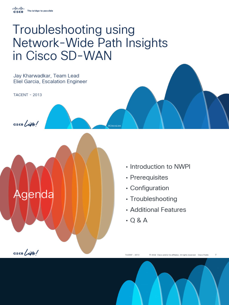 TACENT-2013 Troubleshooting using Network-Wide Path Insights in Cisco ...