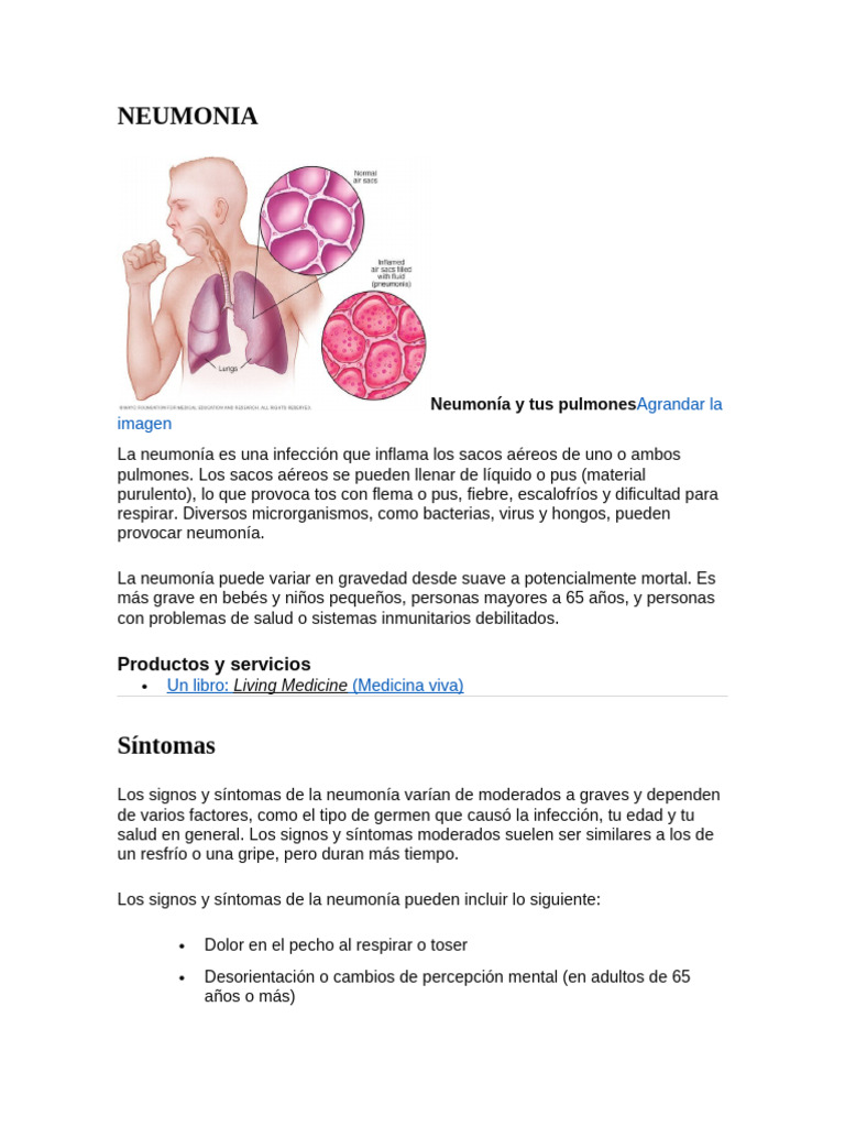 Neumonia | PDF