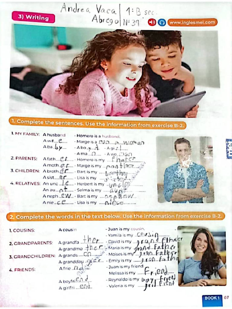 Andrea Vaca Abrego 1b de Sec. Número 39 de Lista | PDF