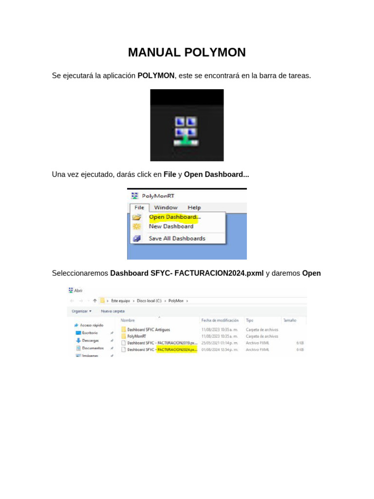 Manual Polymon | PDF