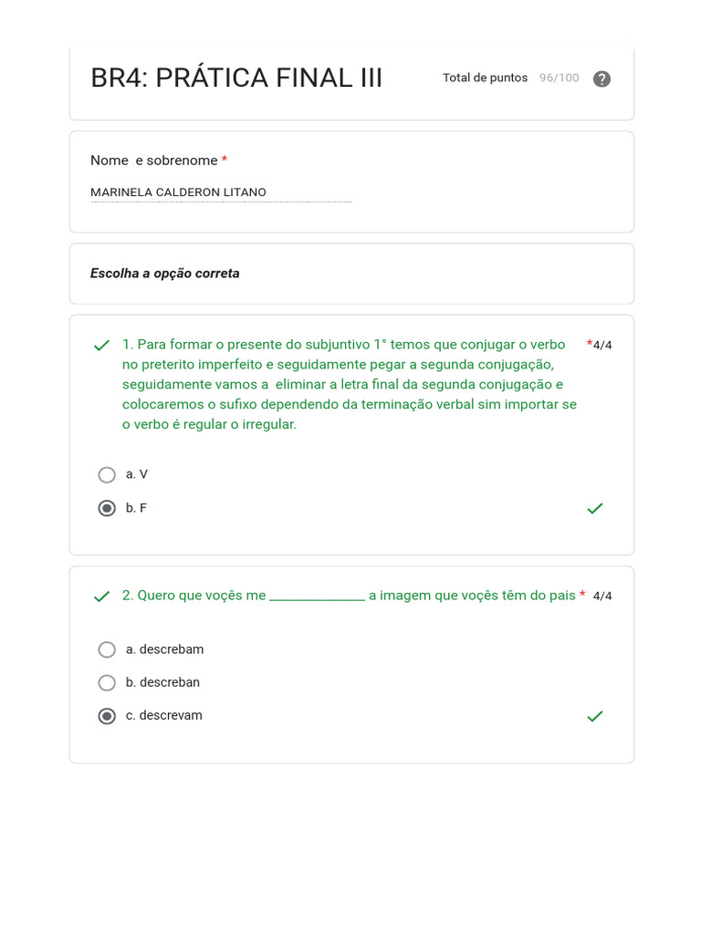 BR4 - Prática Final Iii | PDF