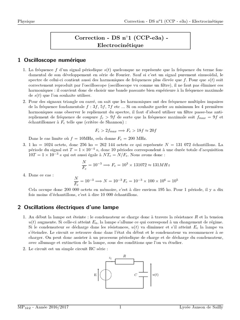 DS01 Correction | PDF