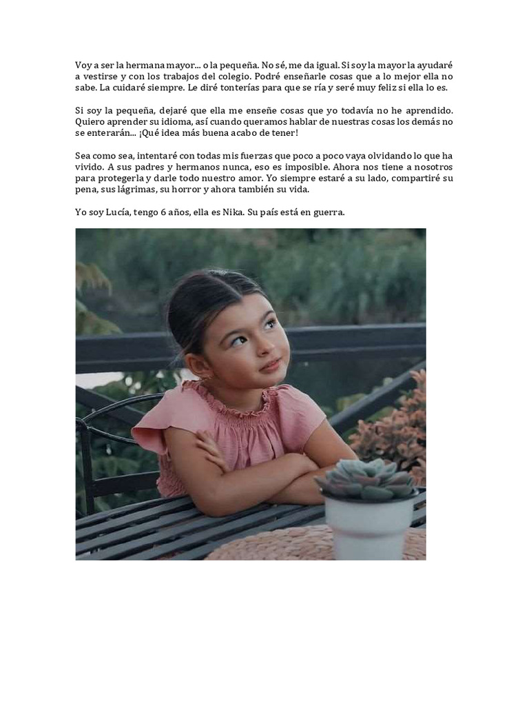 Voy A Ser La Hermana Mayor | PDF