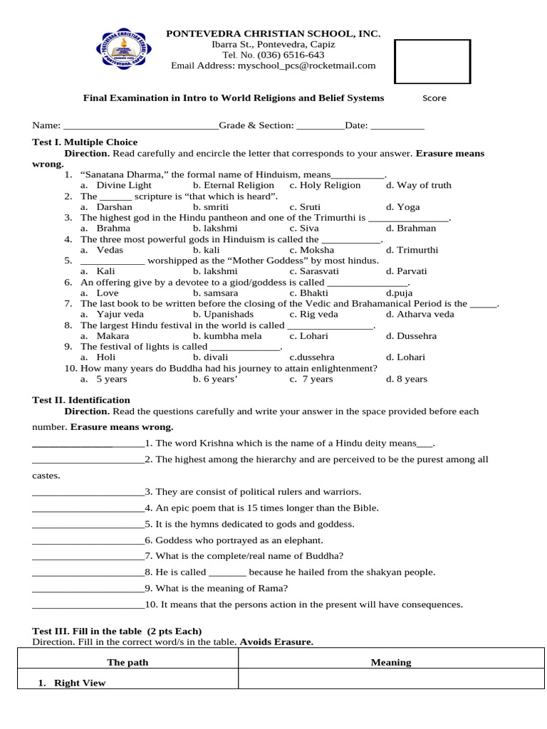 Final GRADE 11 | PDF