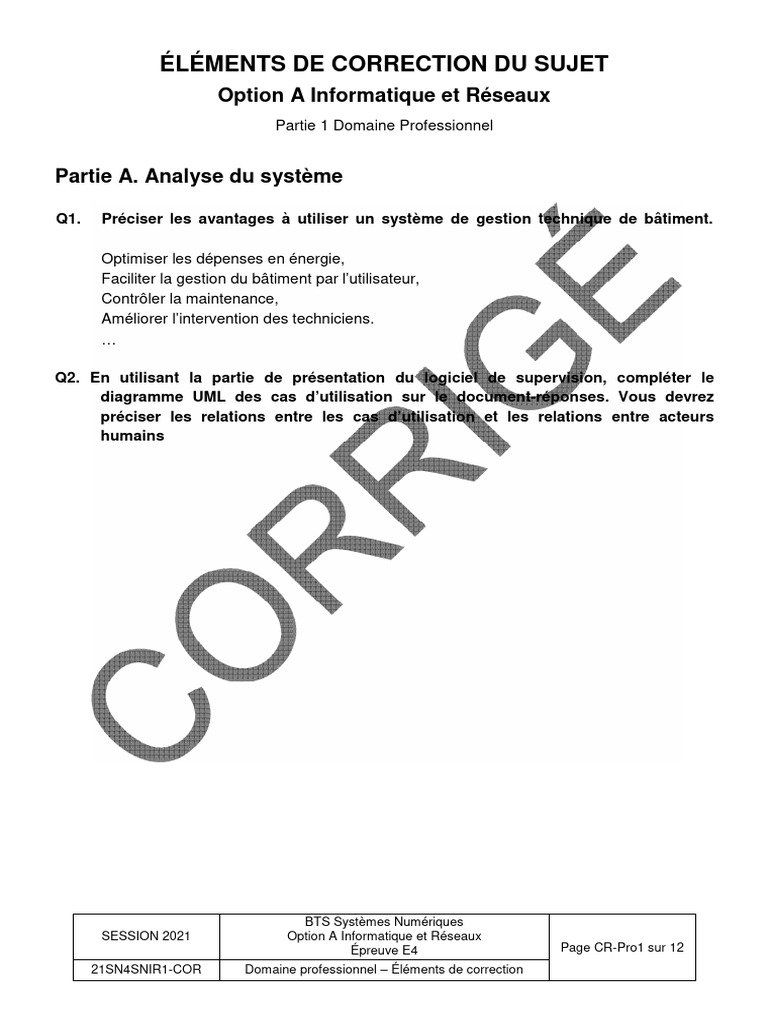 13736-bts-sn-2021-e4-metropole-elements-de-correction n | PDF
