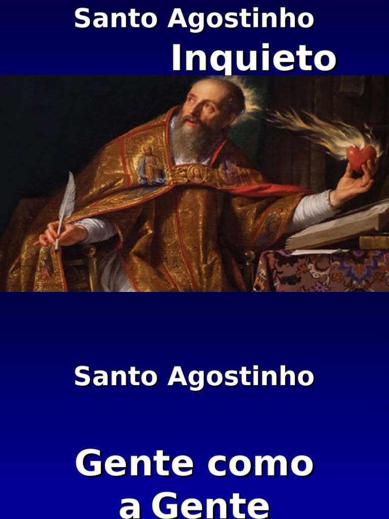S Agostinho Inquieto Coração | PDF