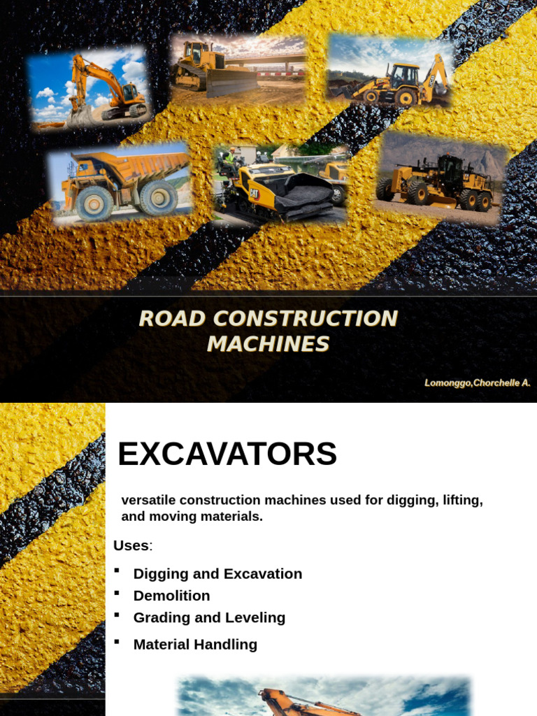 Road Construction Machines | PDF