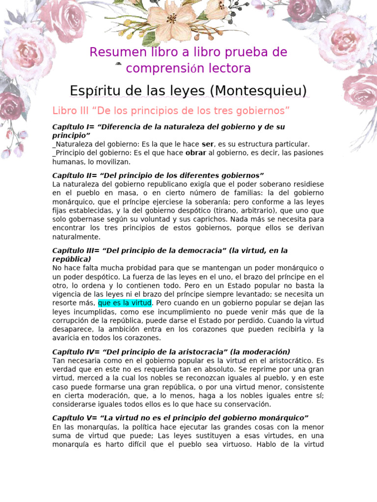 Resumen Libro A Libro Prueba de Comprensión Lectora-1 | PDF