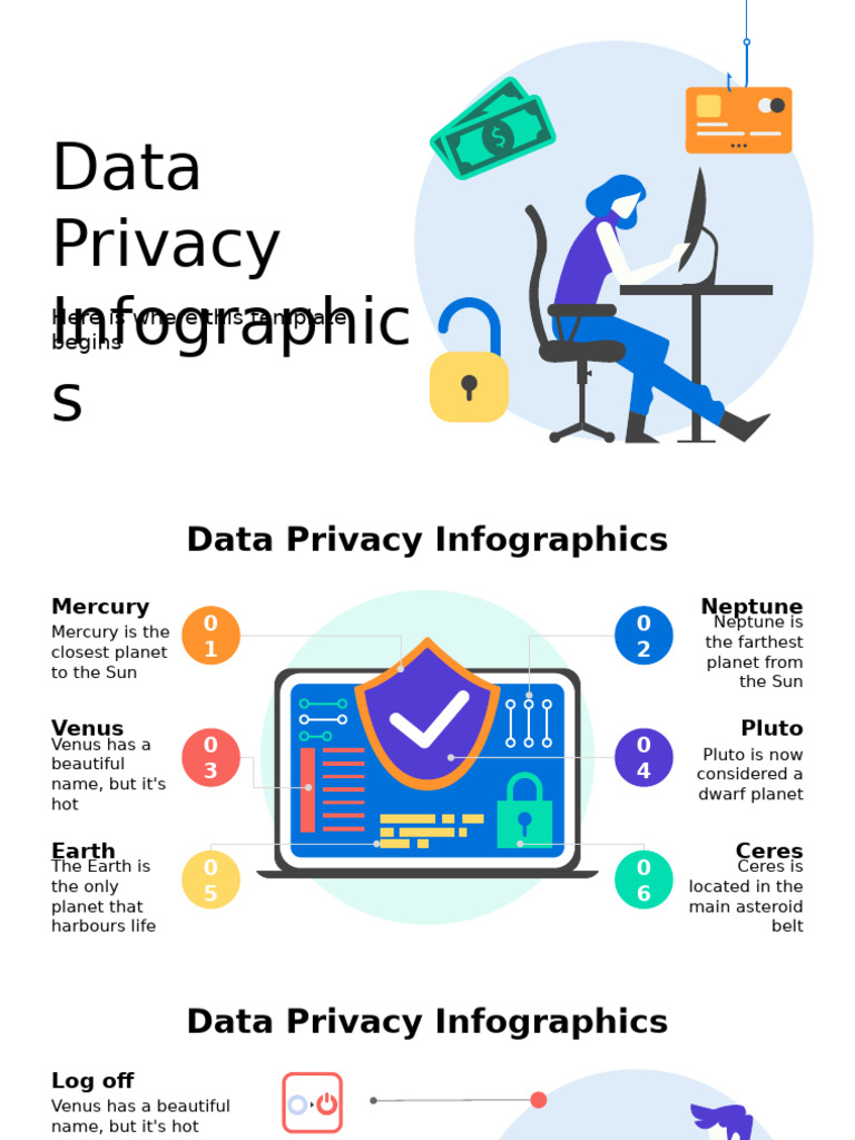Data Privacy Infographics by Slidesgo | PDF